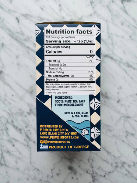 Greek Sea Salt Flakes – Hammer Museum Store
