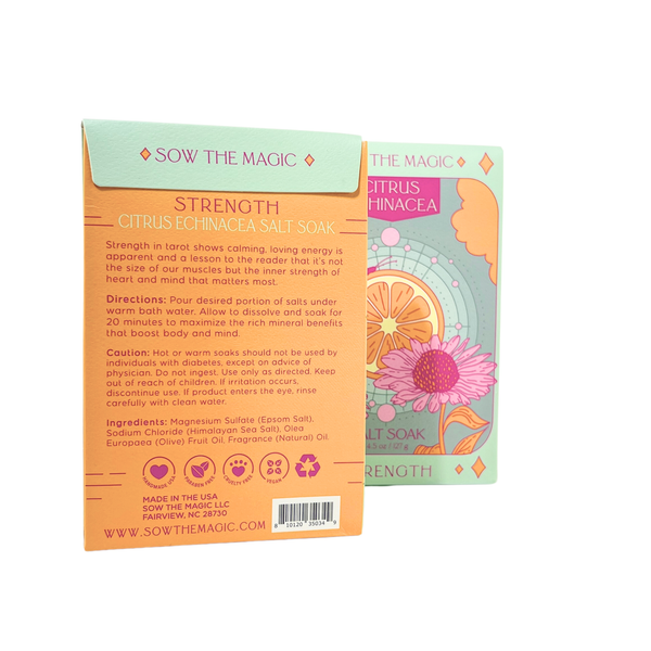 Strength Salt Soak in Citrus Echinacea – Hammer Museum Store