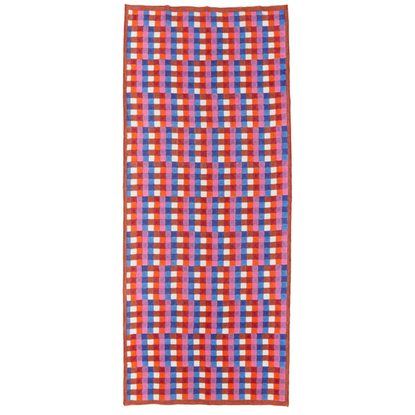 Block Shop: Split Bars Long Scarf | Purple – Hammer Museum Store