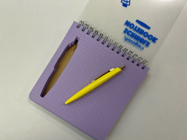 Violet Scribble Mini Memo Note + Pen Set – Hammer Museum Store