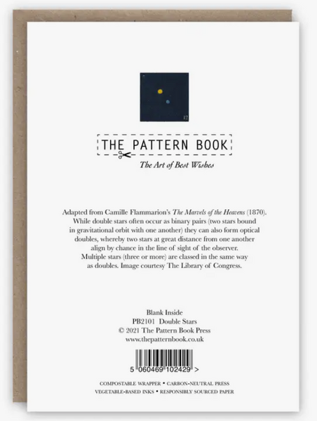 Double Stars Notecard – Hammer Museum Store